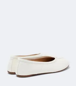 MAISON MARGIELA Tabi Leather Ballet Flats