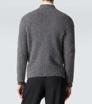 TOM FORD Cashmere Crew Neck Sweater - Grey