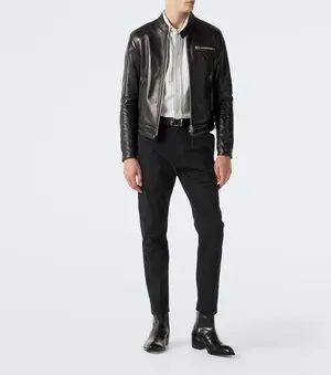 TOM FORD Leather Biker Jacket