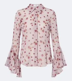 MARKARIAN Wilma Floral Chiffon Shirt