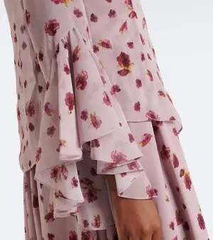 MARKARIAN Wilma Floral Chiffon Shirt