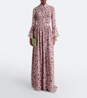 MARKARIAN Wilma Floral Chiffon Shirt