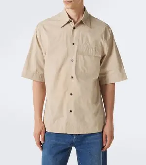 Bottega Veneta Cotton Canvas Shirt - Beige