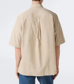 Bottega Veneta Cotton Canvas Shirt - Beige