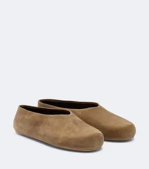 GOLDEN GOOSE Tierra Suede Slip-on Shoes - Green