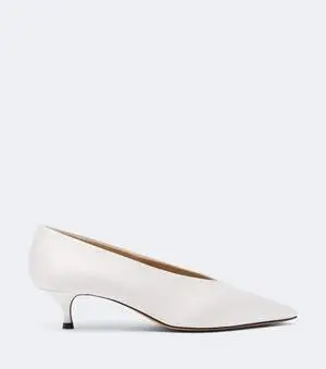 Le Monde Beryl Babouche Satin Pumps