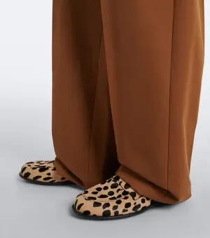 TOD'S Cotton Wide-leg Trousers