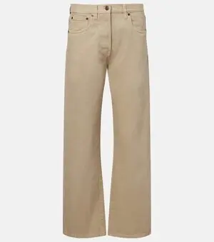 Prada Straight Leg Jeans - Beige
