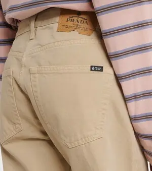 Prada Straight Jeans - Beige