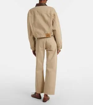 Prada Straight Jeans - Beige