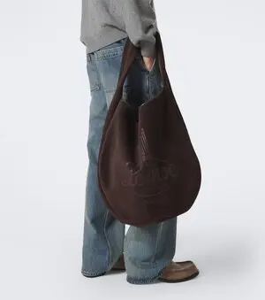 Loewe Suede Shoulder Bag