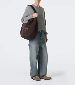 Loewe Suede Shoulder Bag