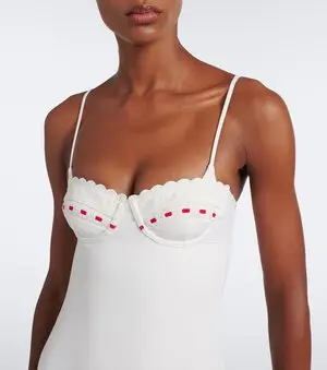Posse Pia Embroidered Swimsuit