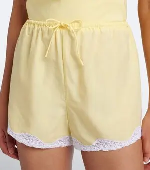 Posse Tabitha Embroidered Shorts