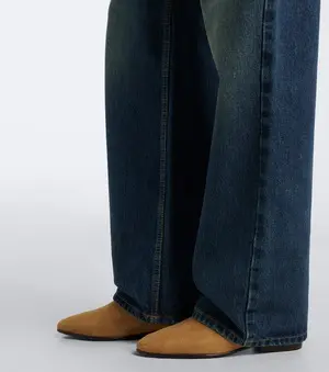 Isabel Marant Étoile Reena Suede Ankle Boots - Beige