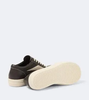 Rick Owens Leather Sneakers
