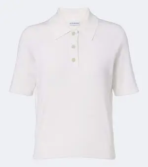 Burberry Wool Polo Shirt - White