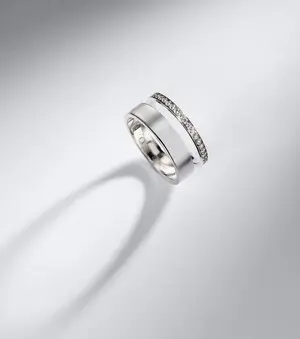REPOSSI 18kt White Gold Diamond Ring