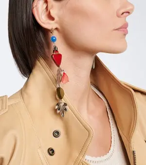 Isabel Marant Étoile Anna Asymmetric Drop Earrings