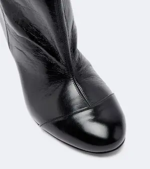 Isabel Marant Étoile Eldra Leather Ankle Boots - Black