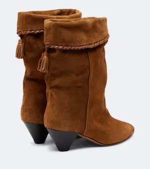 Isabel Marant Étoile Dalby Suede Ankle Boots