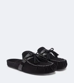 Isabel Marant Étoile Isabel Marant Malvin Suede Mules Black