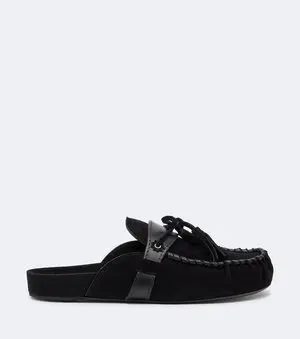 Isabel Marant Étoile Malvin Suede Mules - Black
