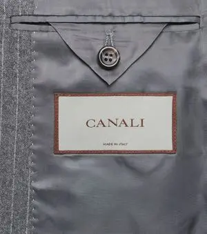 Canali Chalk Stripe Wool Suit