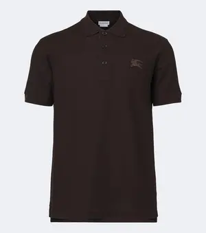 Burberry Ekd Cotton Piqu� Polo Shirt - Brown