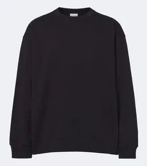 Dries Van Noten Cotton Jersey Sweatshirt - Blue