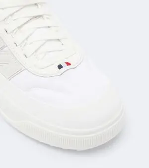 Moncler Altive Leather-trimmed Platform Sneakers