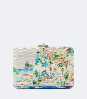 Judith Leiber Slim Slide Costa Embellished Clutch