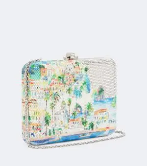 Judith Leiber Slim Slide Costa Embellished Clutch