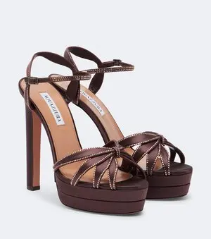 Aquazzura Criss-cross Sandals For Women