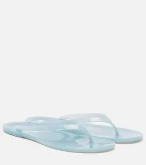 Christopher Esber Christopher Esber Rubber Thong Sandals Blue