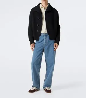 Dries Van Noten Leather-trimmed Suede Sneakers