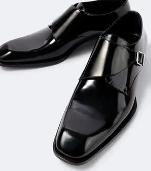 Saint Laurent Connor Monk Strap Shoes