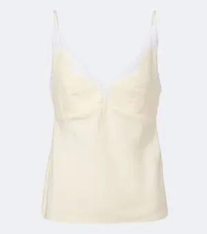 Posse Posse Tabitha Embroidered Top White