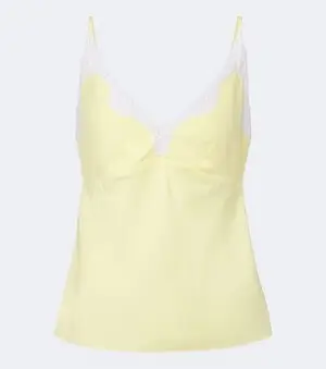 Posse Tabitha Embroidered Top - Yellow