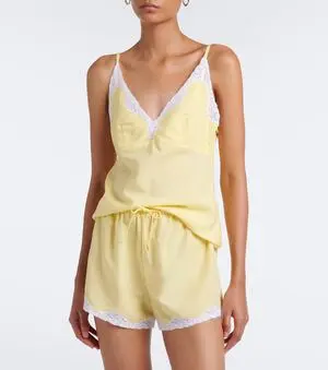 Posse Tabitha Embroidered Top - Yellow