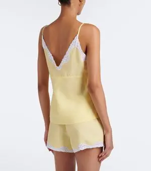 Posse Tabitha Embroidered Top - Yellow
