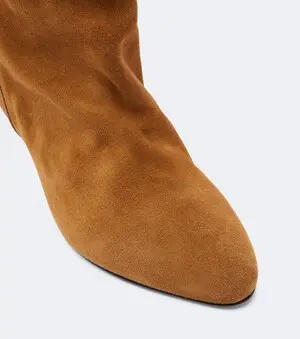 Isabel Marant Étoile Elita Suede Knee-high Boots - Brown