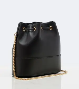 Valentino Garavani Vlogo Mini Leather Bucket Bag