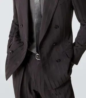 TOM FORD Striped Jacquard Blazer