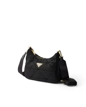 Prada Padded Re-nylon Shoulder Bag