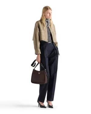 Prada Medium Leather Bag - Brown