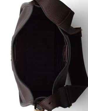 Prada Medium Leather Bag - Brown