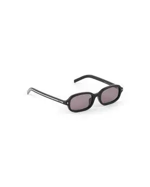 Prada Rectangular Sunglasses With Iconic Metal Plaque - Lenses