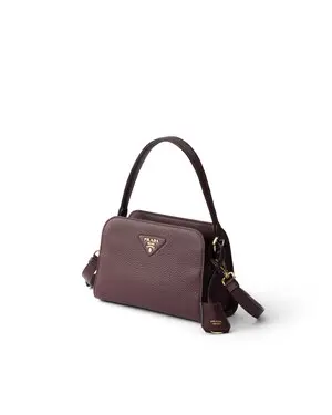 Prada Textured Leather Mini Handbag
