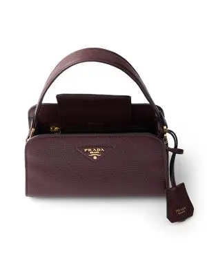 Prada Textured Leather Mini Handbag
